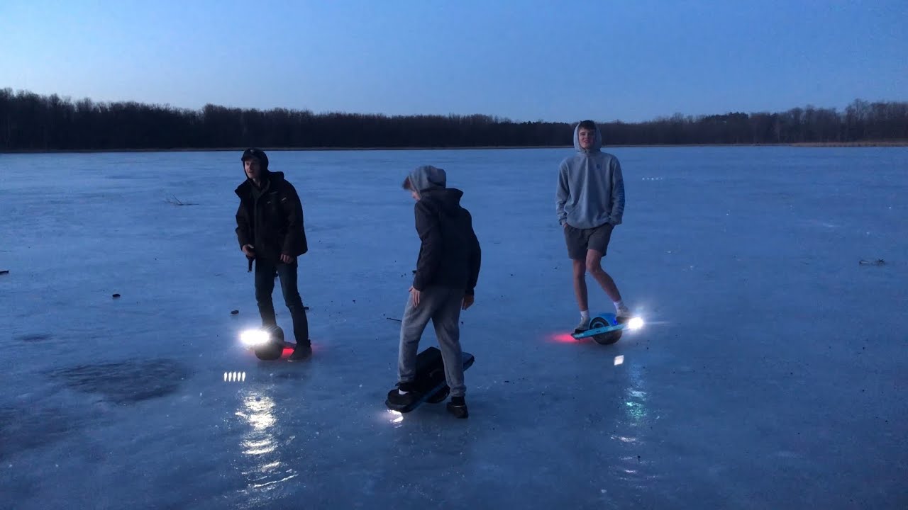 The Sessions - OneWheel Ice Riding 2 - YouTube