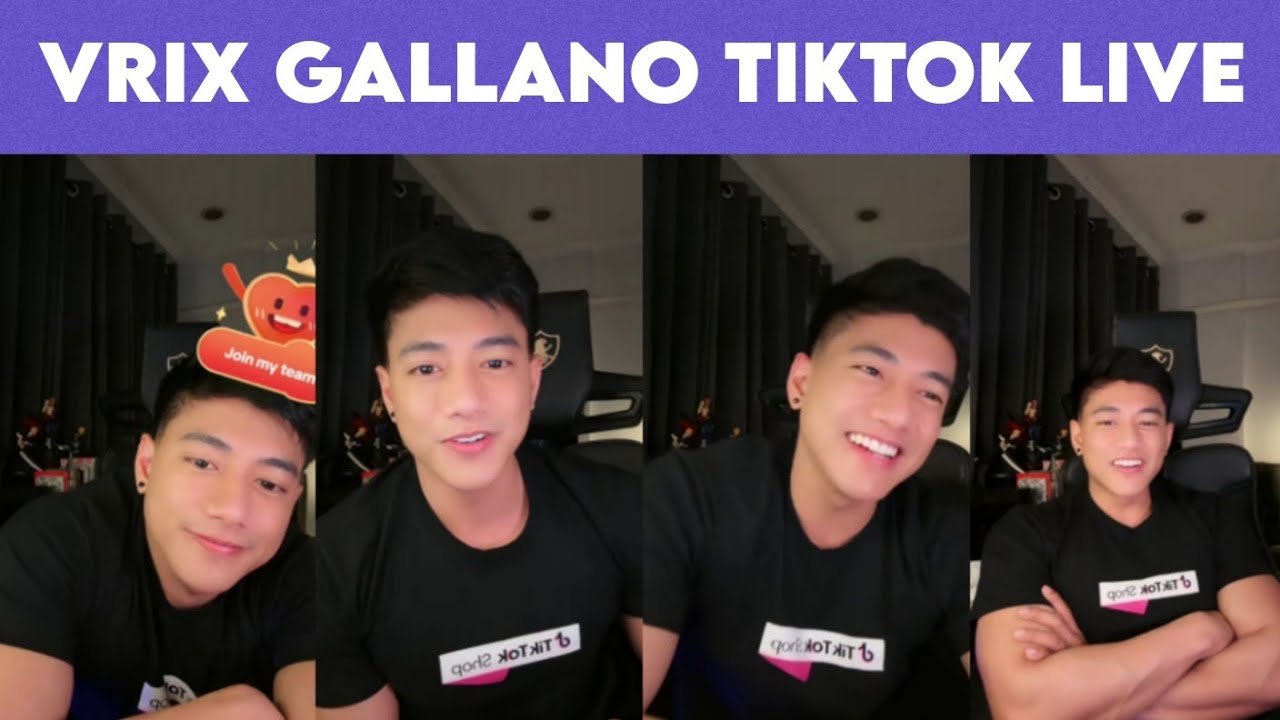 KARAOKE WITH VRIX GALLANO TIKTOK LIVE - YouTube