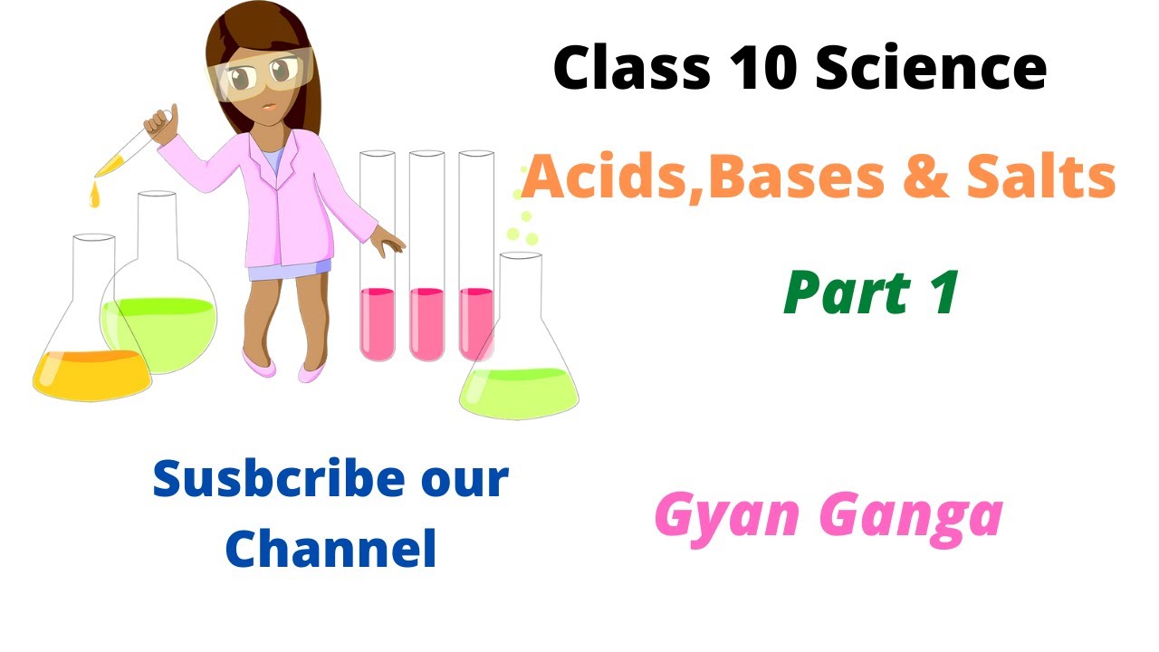 class 10 science Acid Base and Salts part 1 - YouTube