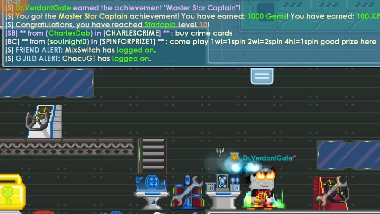 Getting Lv 10 Startopia Role Quest |Growtopia - YouTube