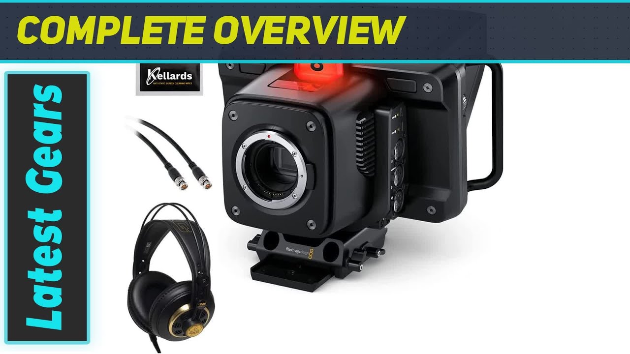 Unlock Cinematic Studio Quality: Blackmagic Design Studio Camera 6K Pro ...