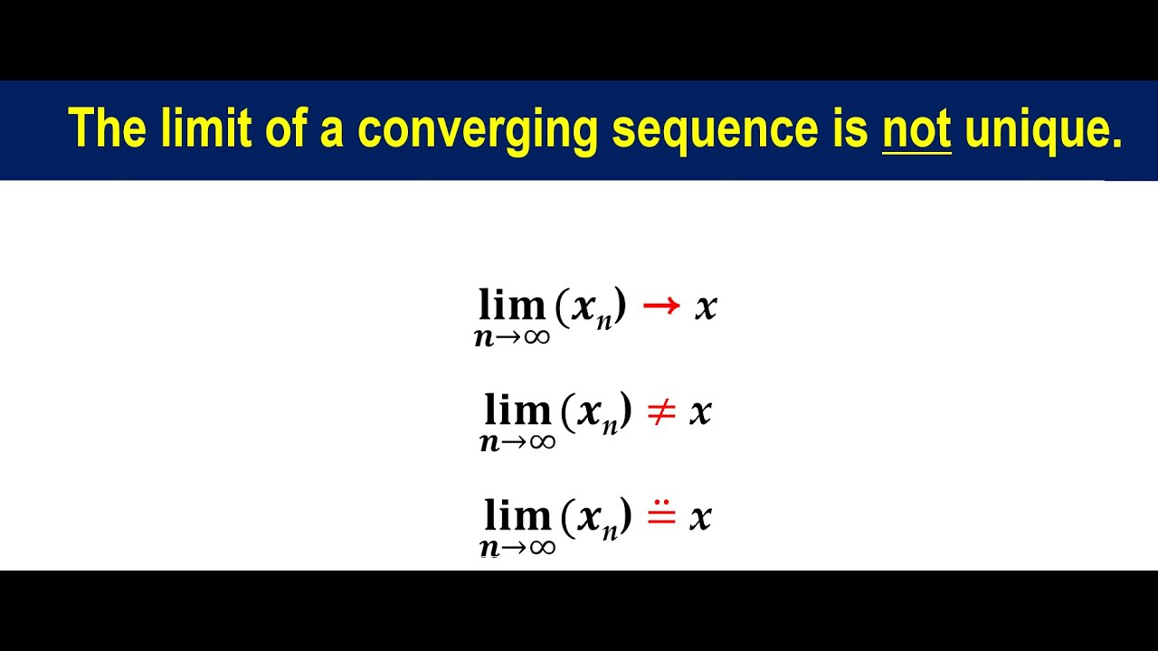 3A. Summary Delusion in the concept of convergence and limit - YouTube