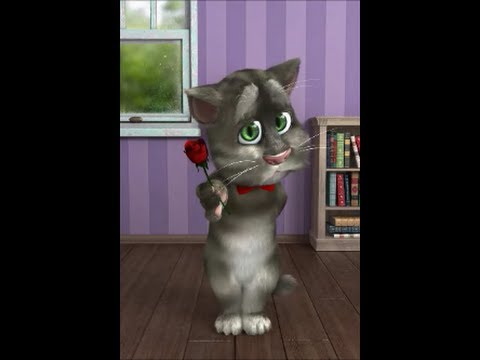 TALKING TOM CAT VALENTINE - YouTube
