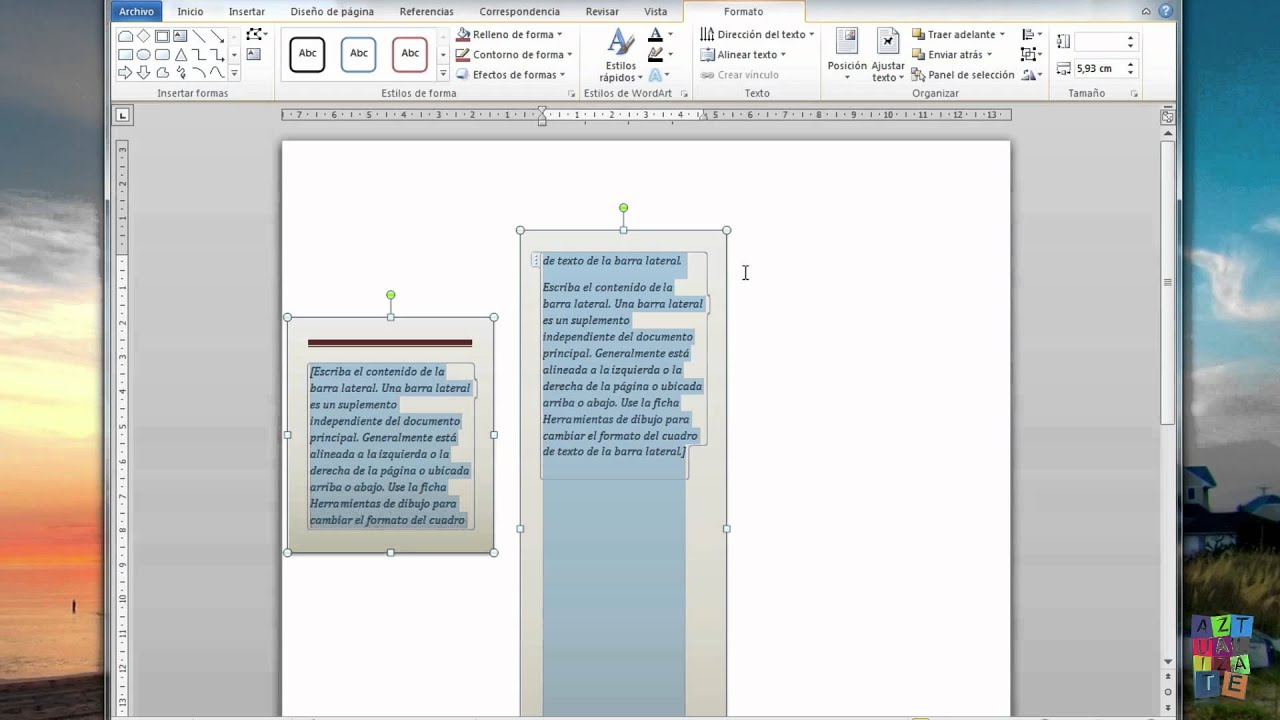 20.Word 2010: Objetos de dibujo - YouTube