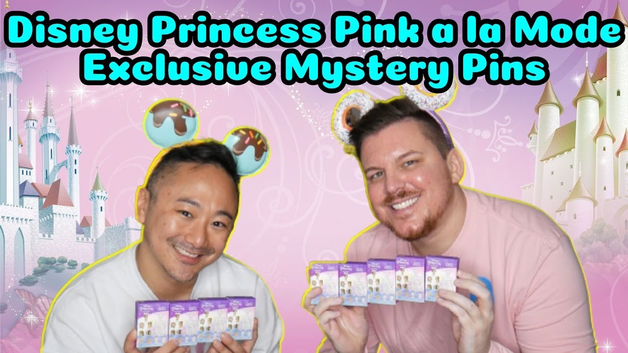 Disney Princess Pink a la Mode Exclusive Mystery Pins | Cute Princesses ...