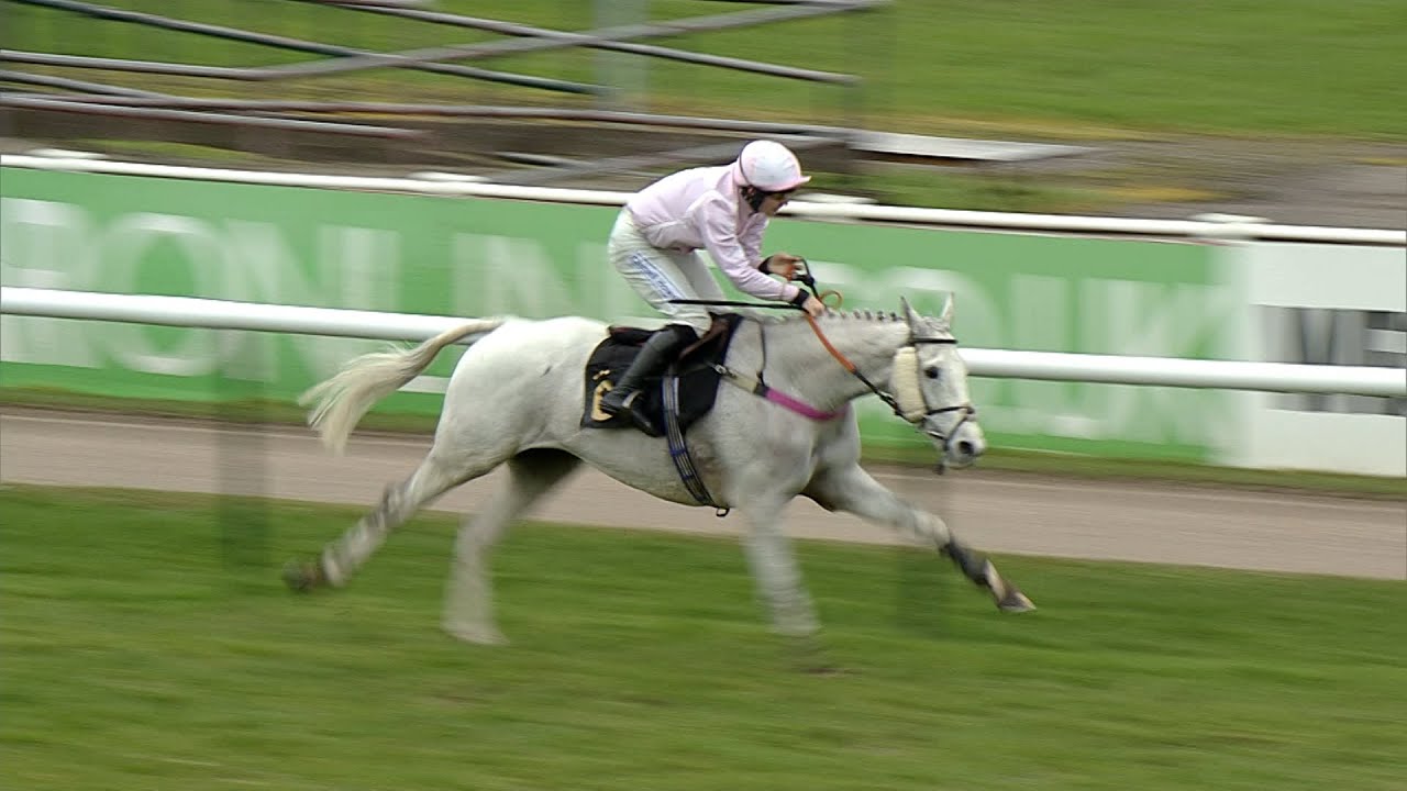 VOLCANO erupts again! The galloping grey lands the hat-trick at Warwick ...