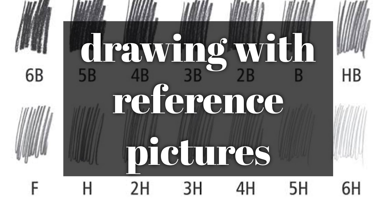 How To Draw With Refrence Photo - YouTube