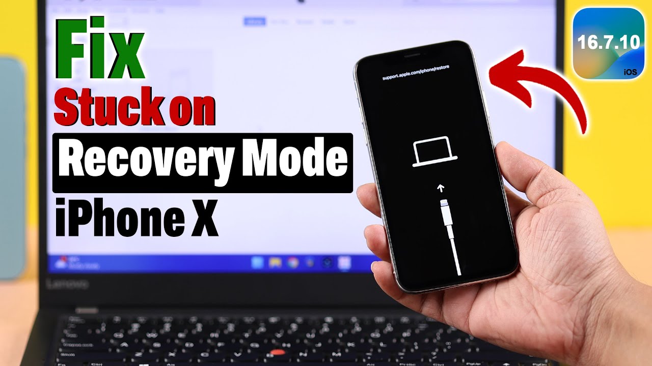 Fix- support.apple.com/iphone/restore iPhone X! [Get Out of Recovery Mode] - YouTube