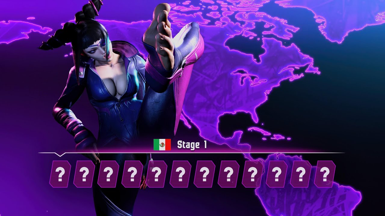 Street Fighter 6 - Juri Arcade Mode (Classic Costume) - YouTube