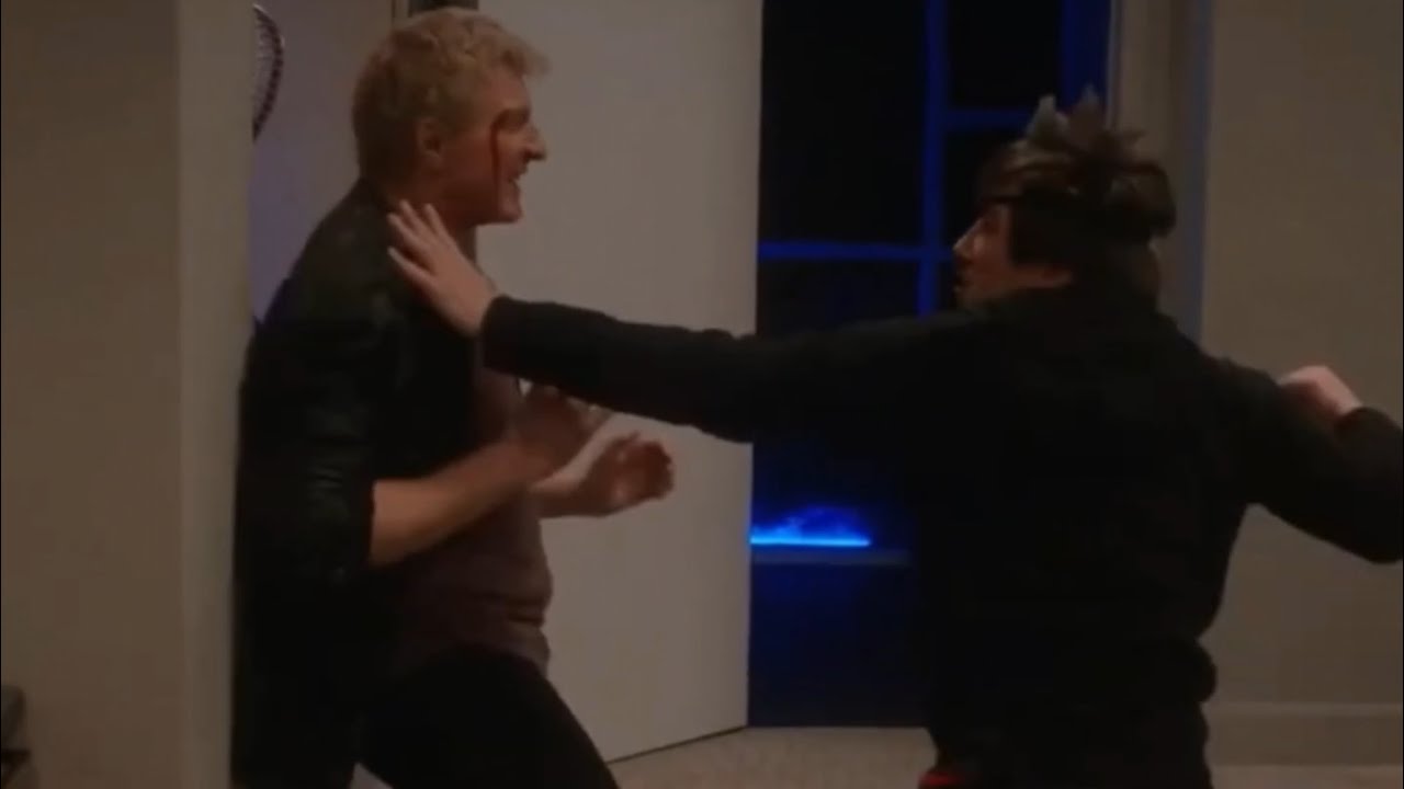 Cobra Kai Season 5 Ep10- Johnny vs Sensei Patch Scene - YouTube