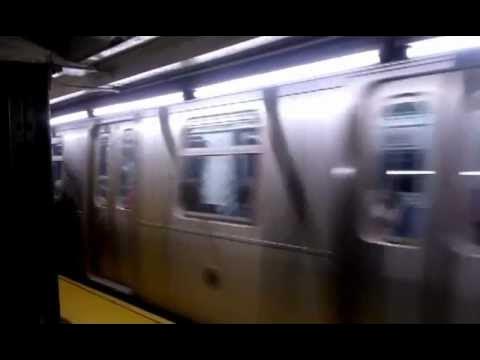 MTA NYC Subway: Bay Ridge/95th Street Bound R160 R Train Departs Jay Street - MetroTech - YouTube