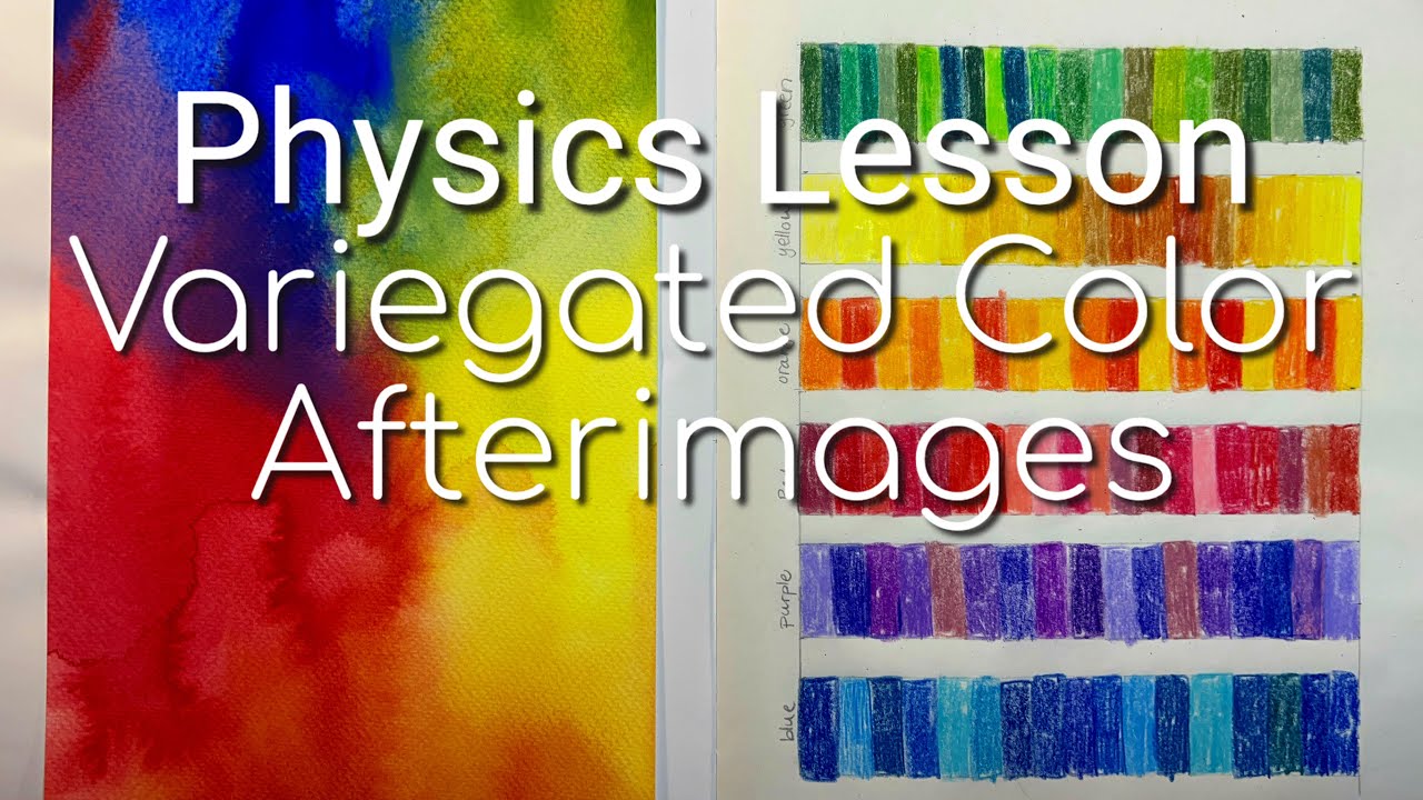 Variegated Color Afterimages | Shades of Colors & Their Complementary ...