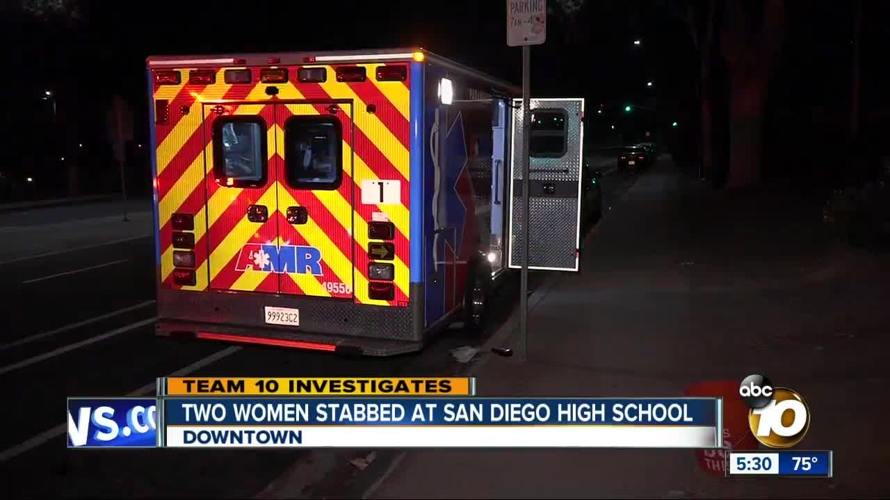 Women stabbed at Comic-Con worker housing - YouTube