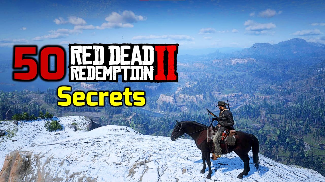 50 SECRETS That The Game Doesn't Tell You in Red Dead Redemption 2 ...