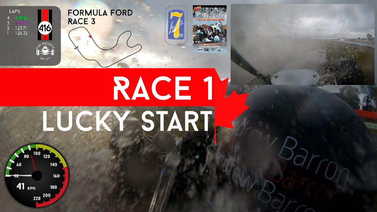 2023 Historic Winton - Formula Ford - Race 1 - YouTube