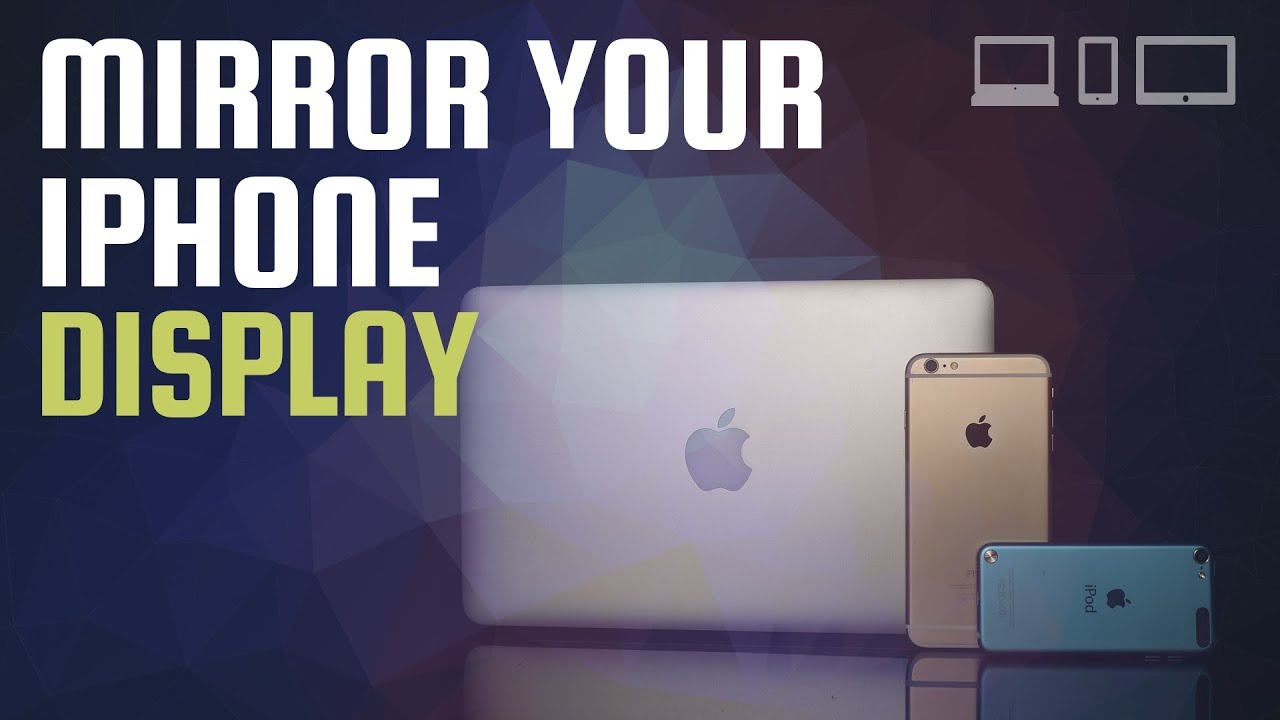 How To Display Your iPhone Screen To Your Mac Desktop for FREE - YouTube