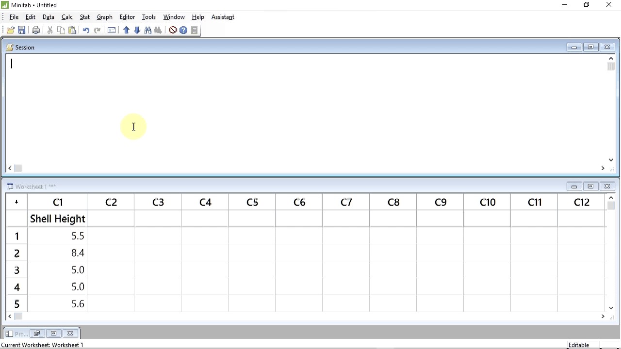 Minitab summary statistics YouTube Minitab summary statistics YouTube