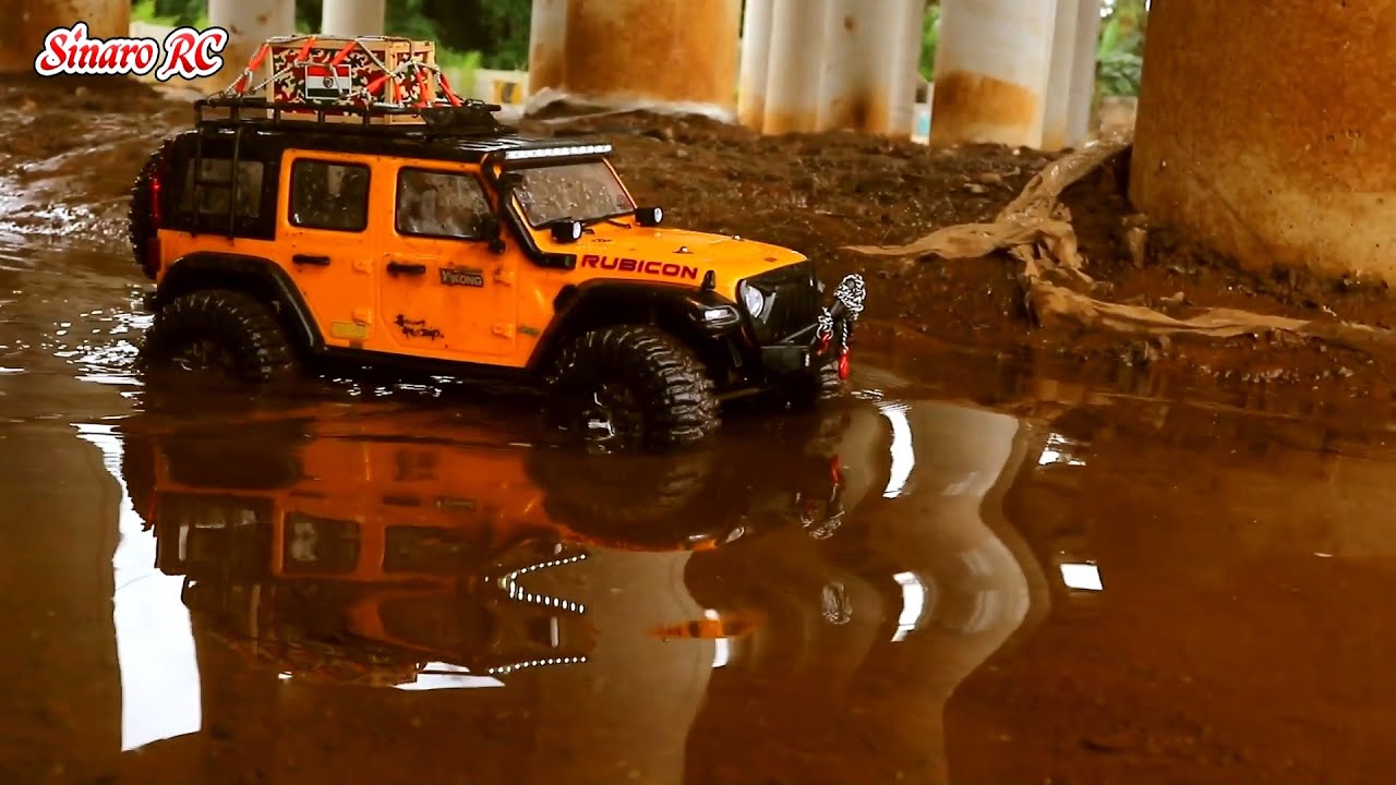Remote Control Off Roading Car 4x4 Adventure 1/10 Scale RC Rock Crawler ...