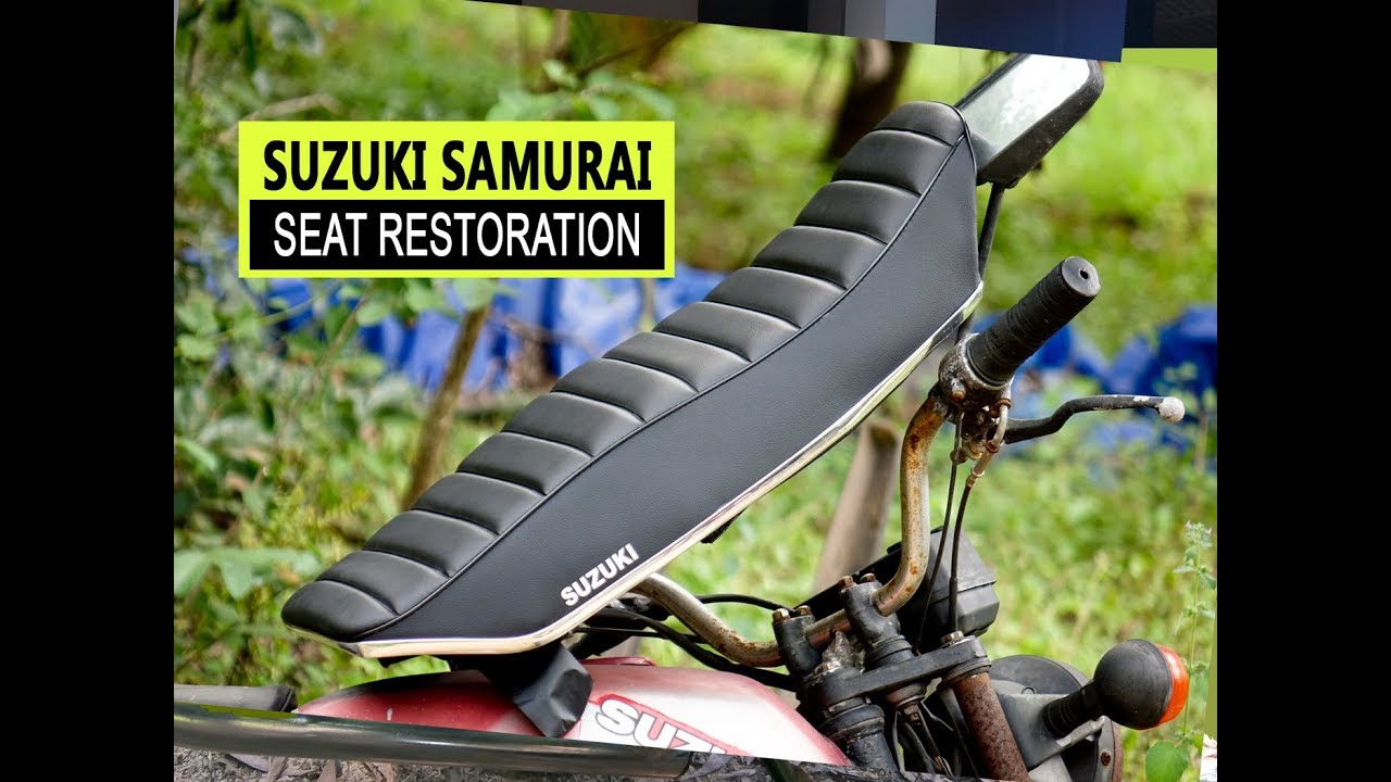 Suzuki Samurai Seat Restoration | By Prasanth Violet - YouTube