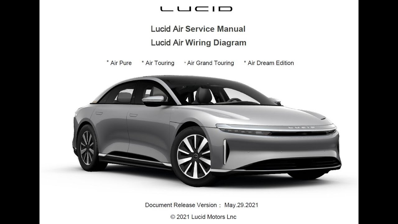 Lucid Air Service Repair Manual Wiring Diagram - YouTube