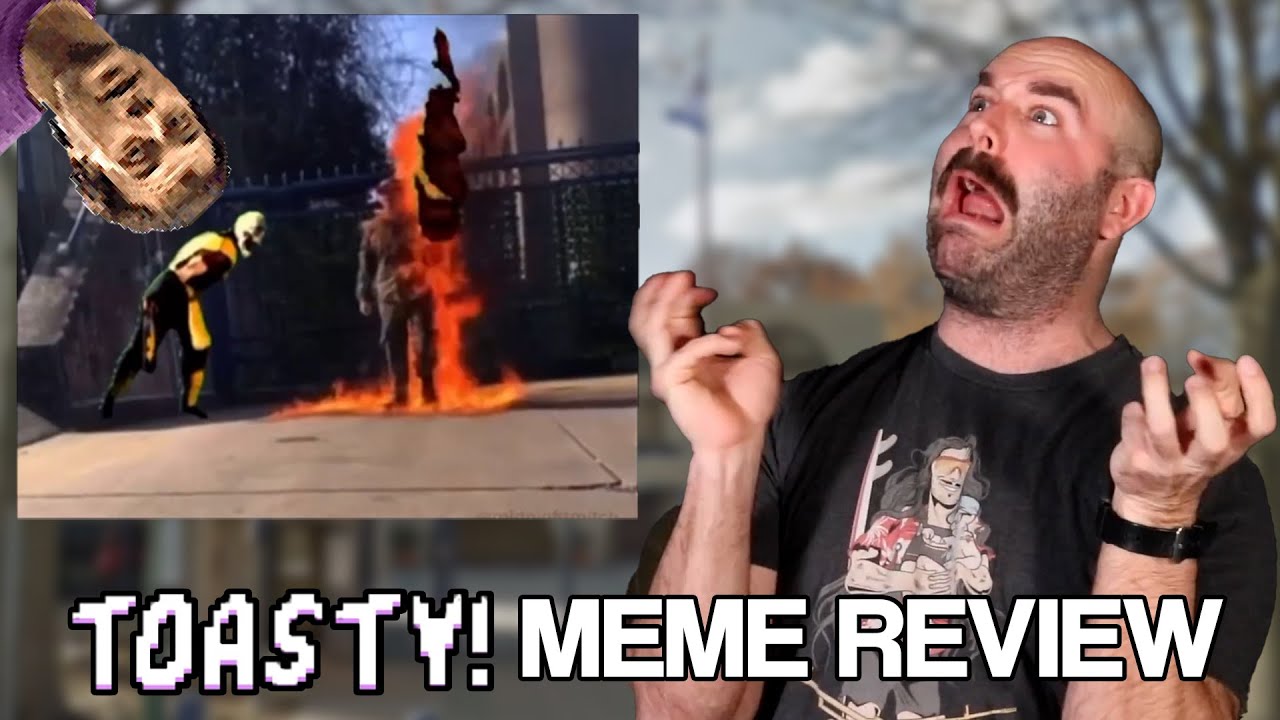 US Airman sets himself on Fire in Protest - Angry Meme Review - YouTube