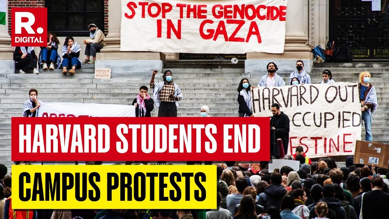 Harvard Students End Protest As University Agrees To Discuss Middle ...