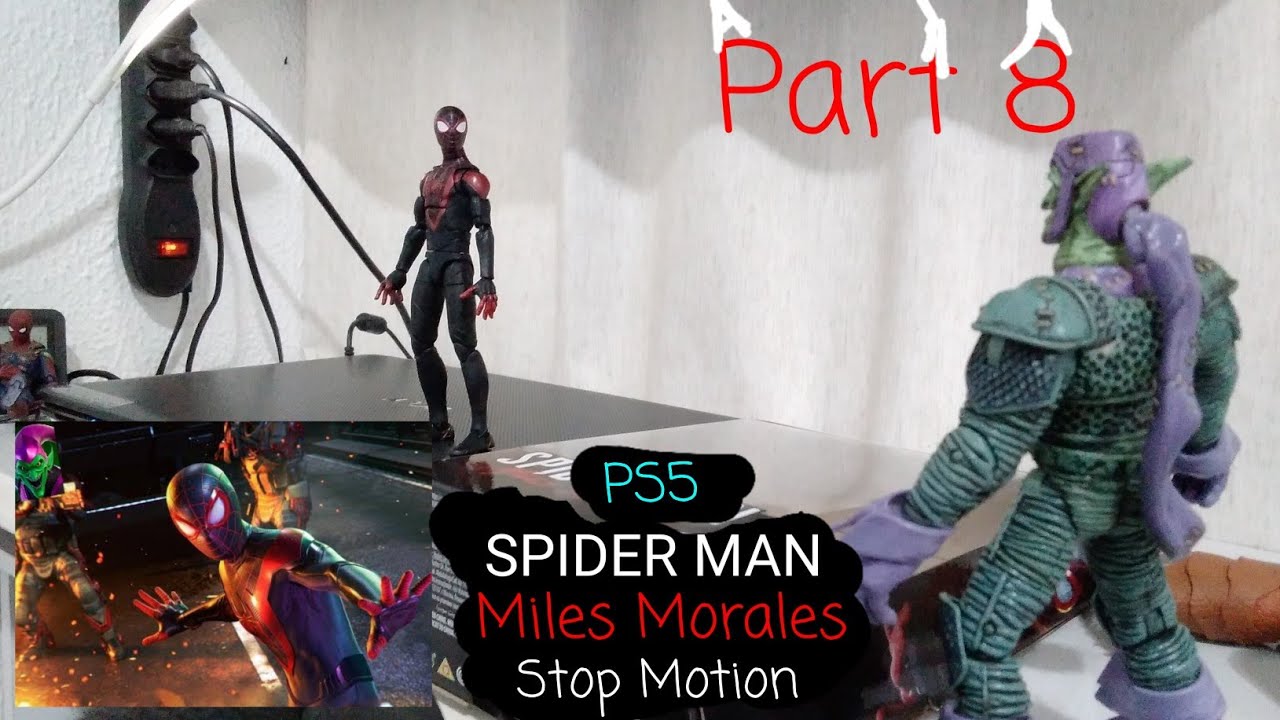 SPIDER MAN Miles Morales PS5 |Action Figure Stop Motion Ep 8| - YouTube