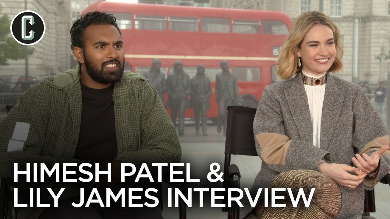 Yesterday: Lily James and Himesh Patel Interview - YouTube