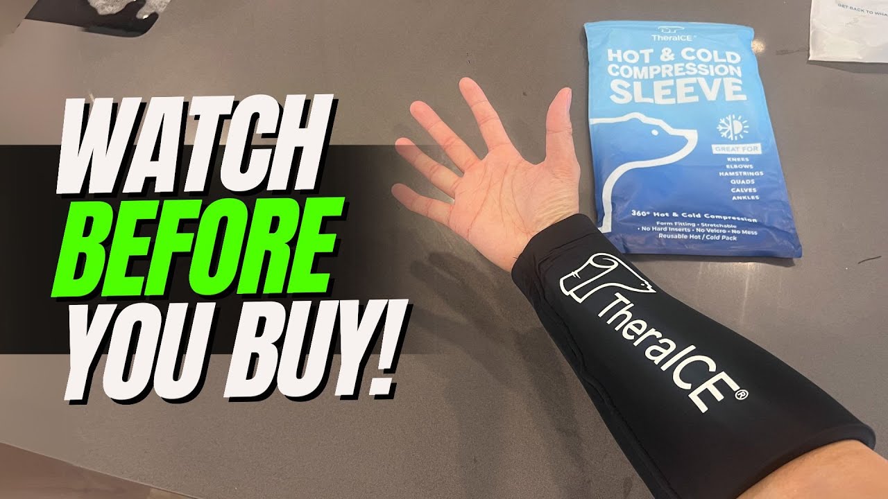 Watch Before You Buy! - The BEST ICE Compression Sleeve?! TheraICE ...