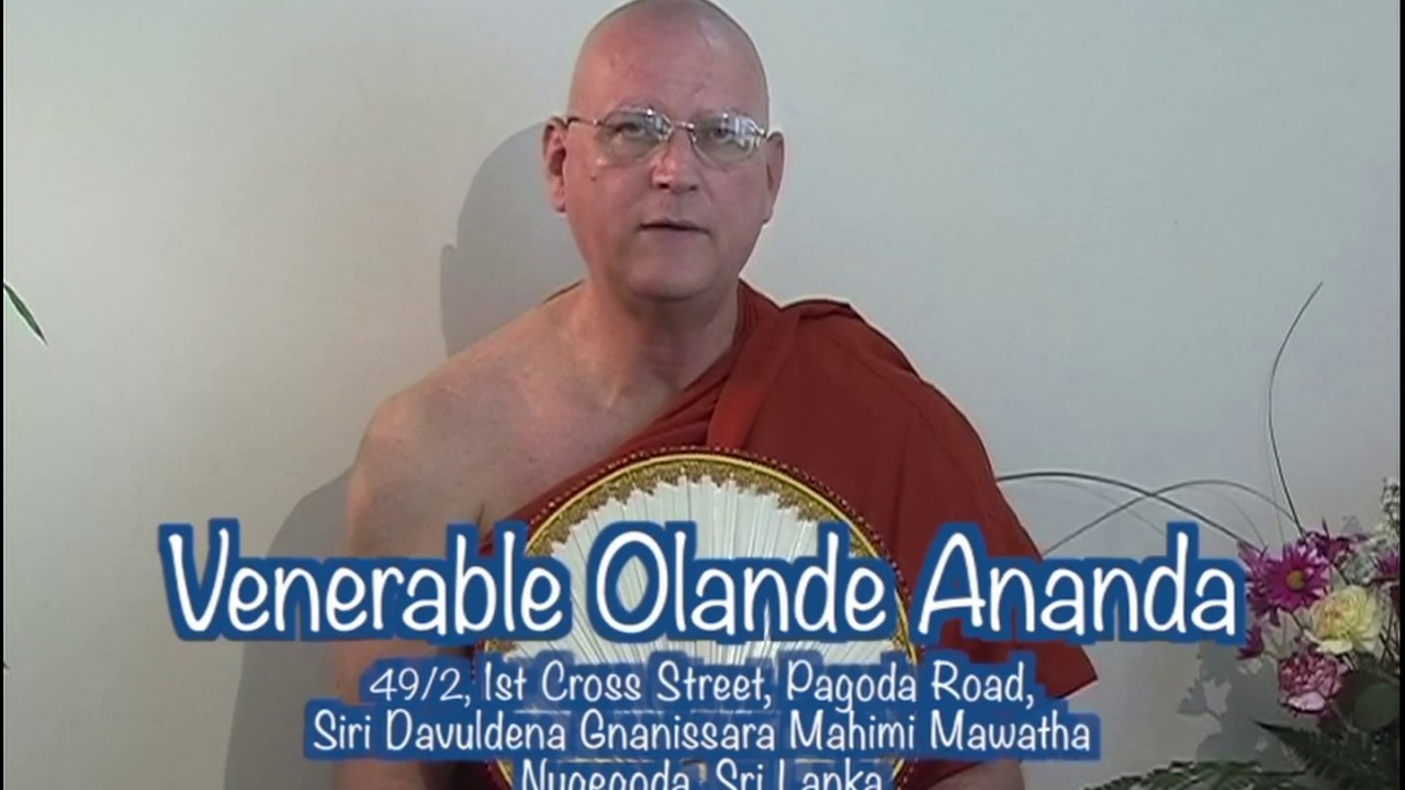 Let's Meditate with Venerable Olande Ananda, Session 1.1, Introduction ...