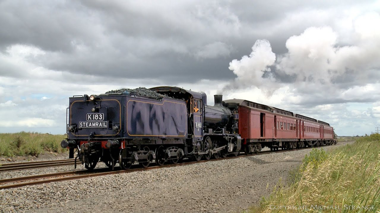 Steamrail Steam Locomotive K183 Test Run (13/11/2021) - PoathTV ...