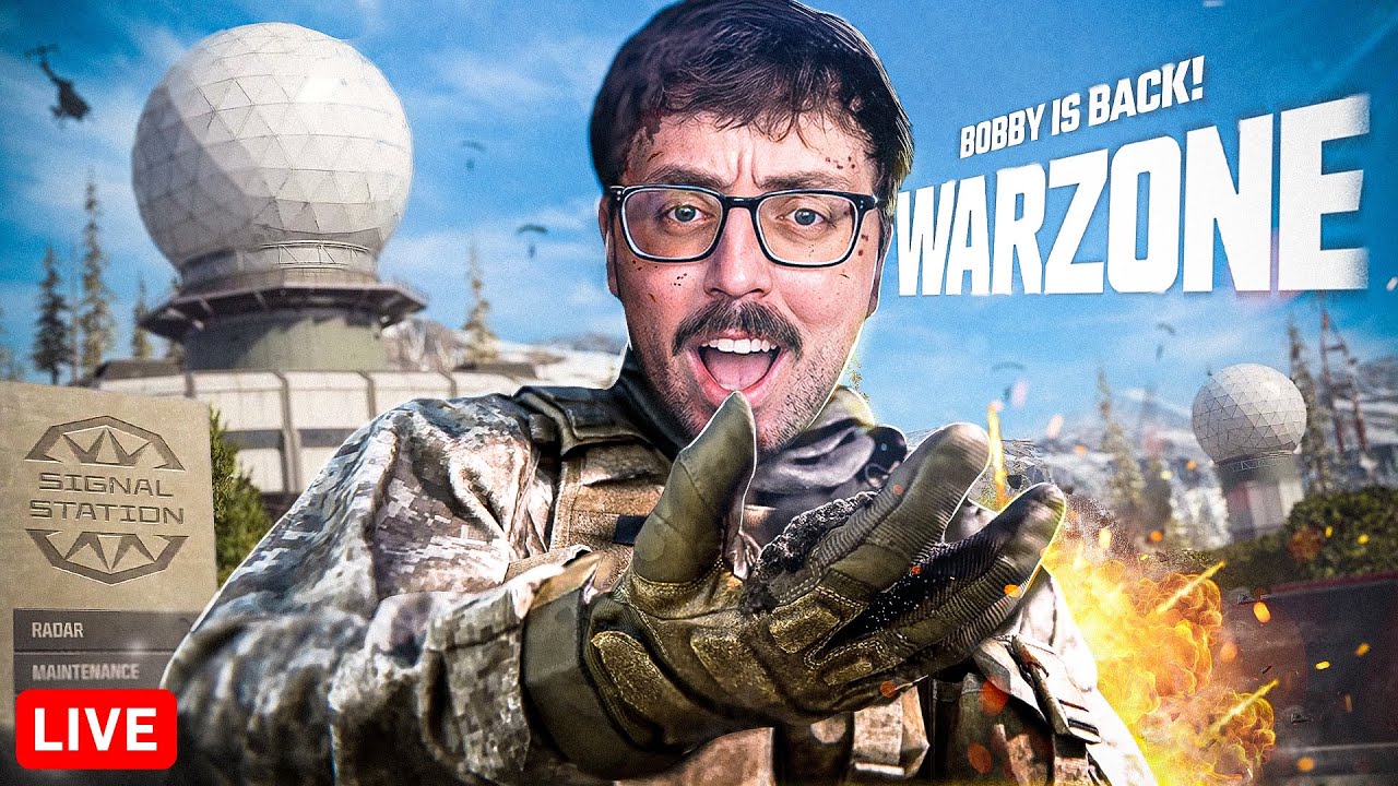 🔴LIVE - BOB'S BACK ON THE WARZONE GRIND!!! - YouTube