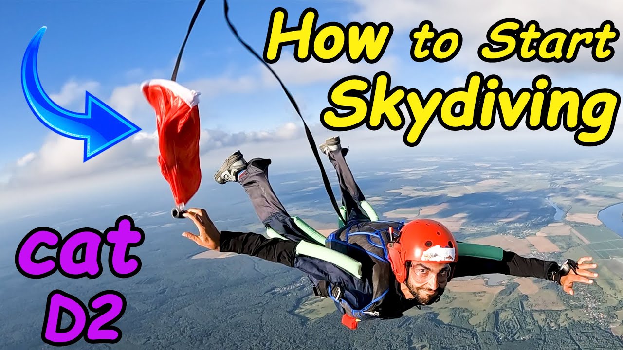 🪂How to Start Skydiving Cat D2 : AFF Level 4 Skydiving Training🪂 - YouTube