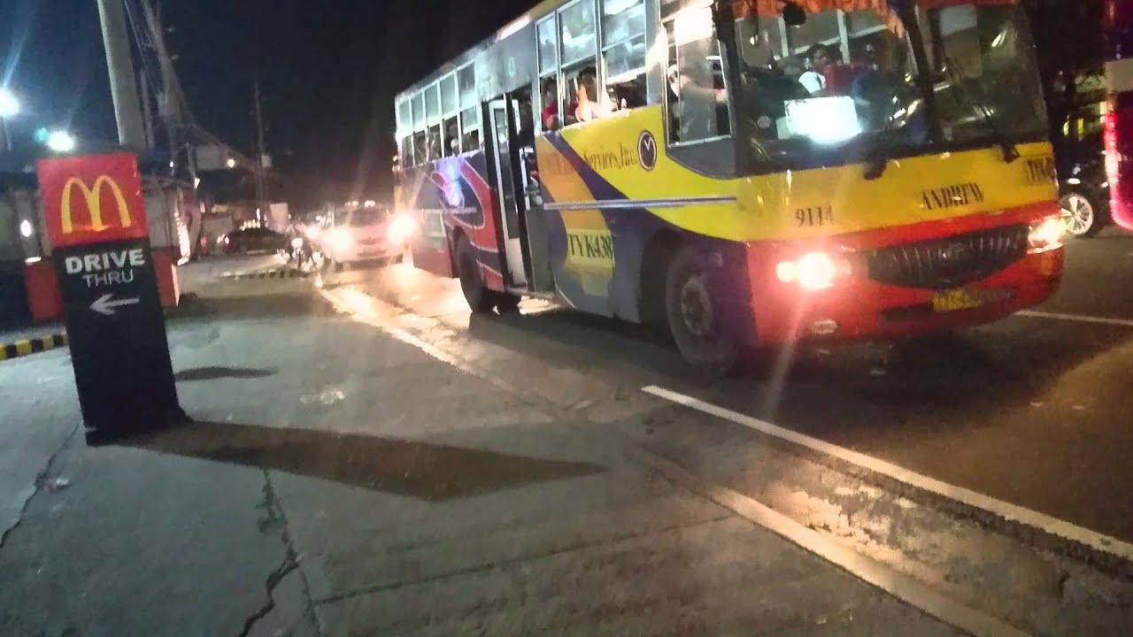 philippines, waiting for bus at north north fairview dahlia from ...