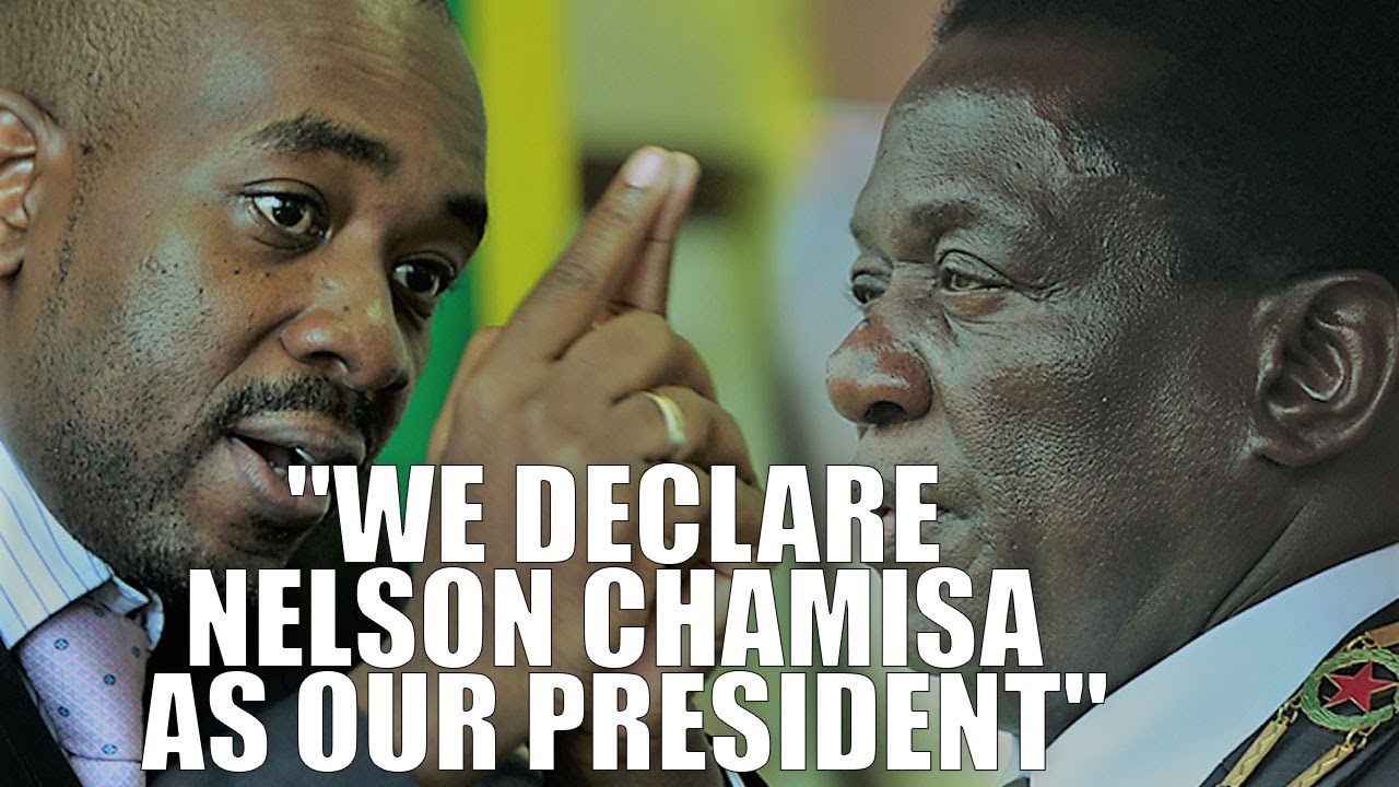 "We Declare Nelson Chamisa As Our President" - Councilor Bruce Moyo ...