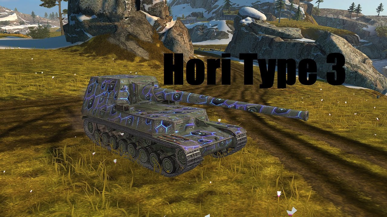 World Of Tanks Blitz👍Японский Мастер Бробития🇯🇵Народный обзор Hori Type ...