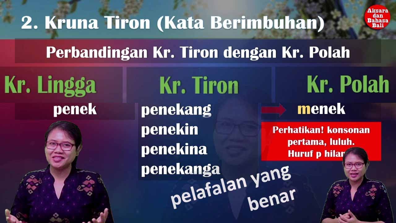 Kruna Lingga, Tiron, Polah - pembacaan dan penulisan yang benar - Perbedaan Tiron vs Polah - YouTube