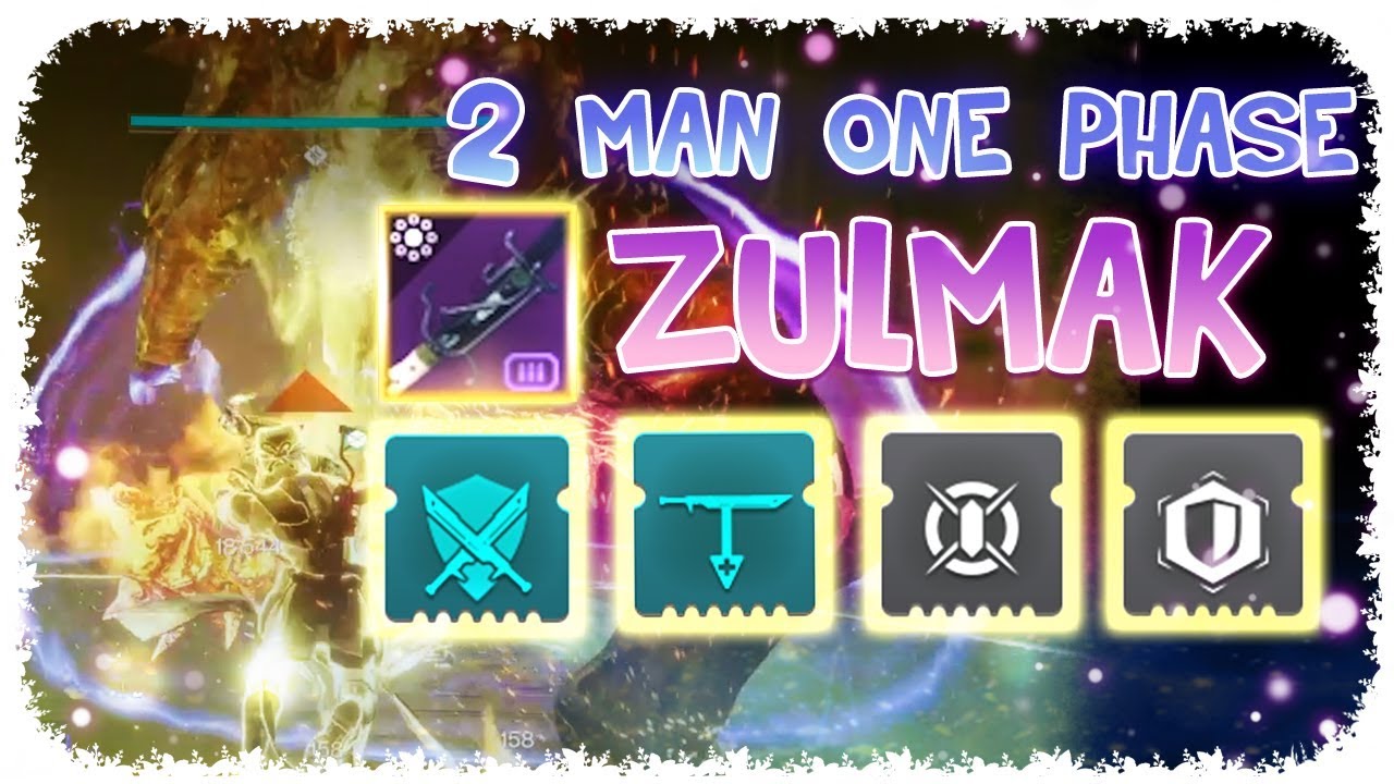 2 Man One Phase Zulmak With Swords ( Pit Of Heresy Final Boss ) Destiny ...