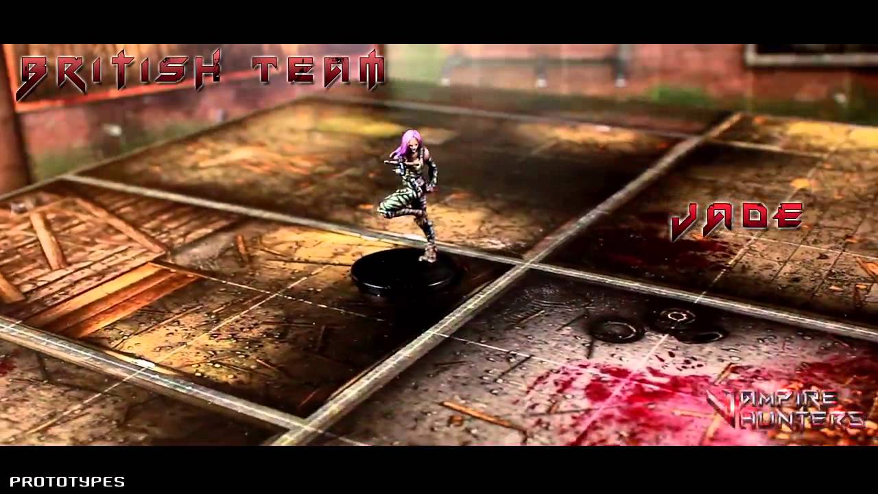 Vampire Hunters Board Game - British Team Prototype - YouTube