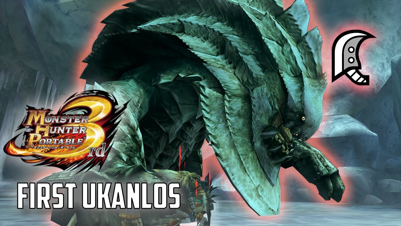 Return to MHP3rd | First Ukanlos [Greatsword] - YouTube