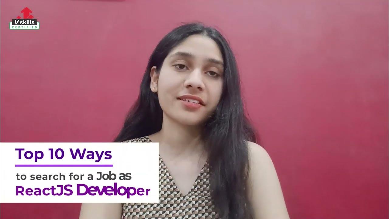 10 Ways to search for ReactJS Developer Jobs - YouTube