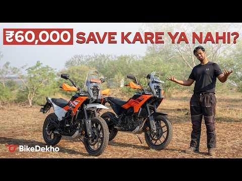 KTM 350 Adventure vs 390 X | Sasta Hai… Par Kya Sacchi Better Hai?