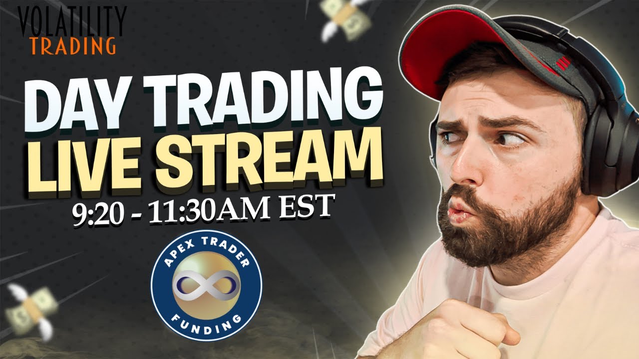 🔴LIVE FUTURES TRADING - APEX TRADER FUNDING - PASS EVALS 1 DAY - CODE VOLA for CURRENT BEST ...