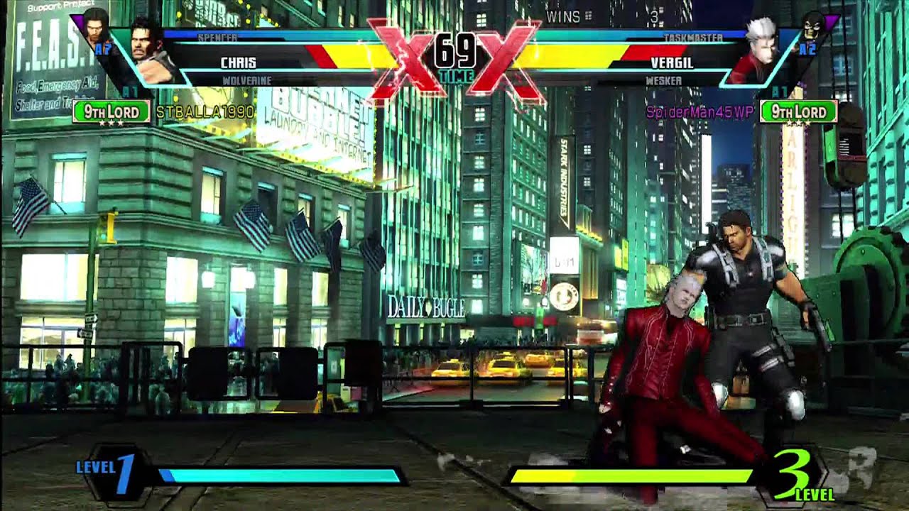 Ultimate MvC3 - Ranked Match 29 - YouTube