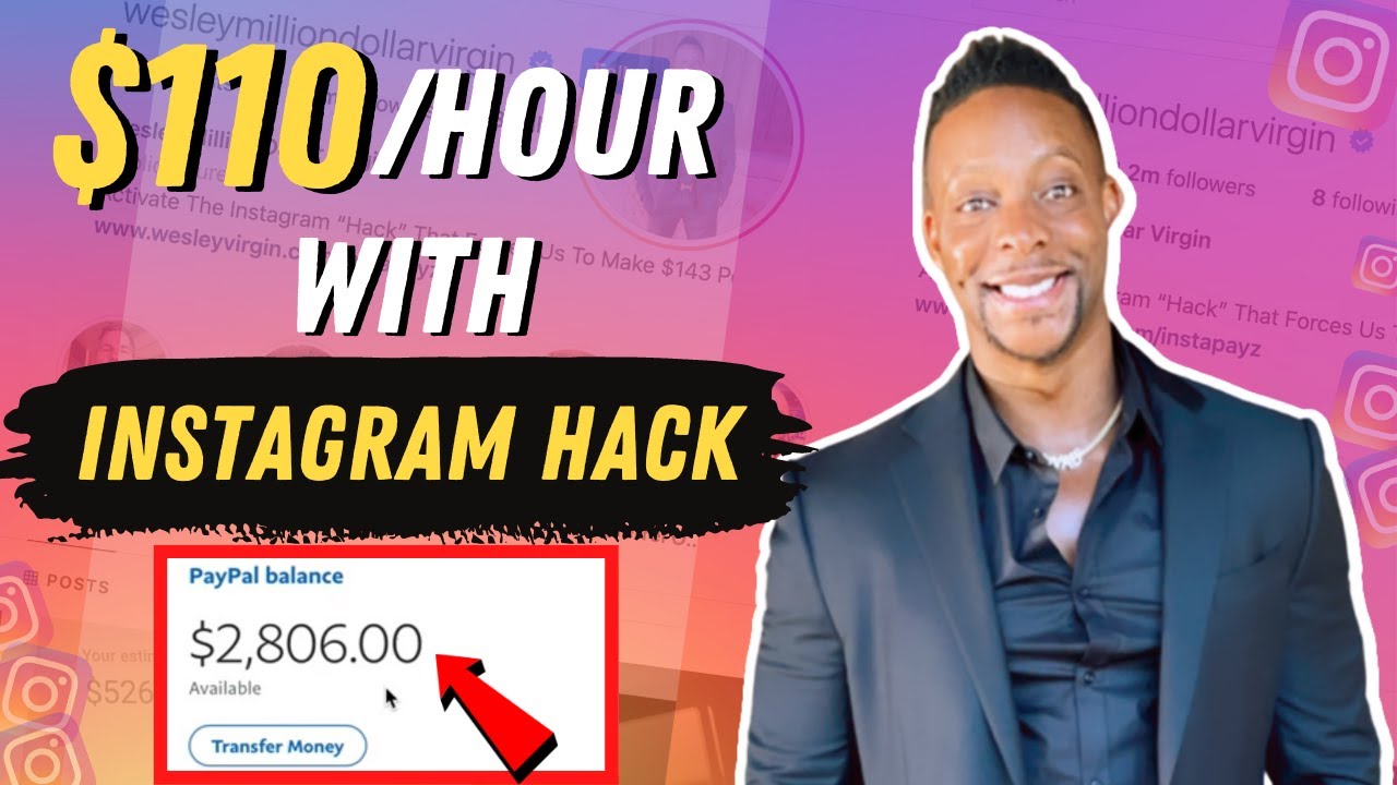 NEW Instagram Hack That Makes $110 Every Hour (Make Money Online 2022 ...