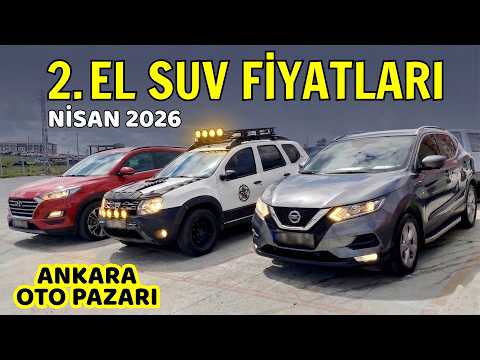 2. EL SUV FİYATLARI - Nisan 2026 | Oto Pazarı İkinci El SUV, Pickup ve Arazi Aracı Piyasası