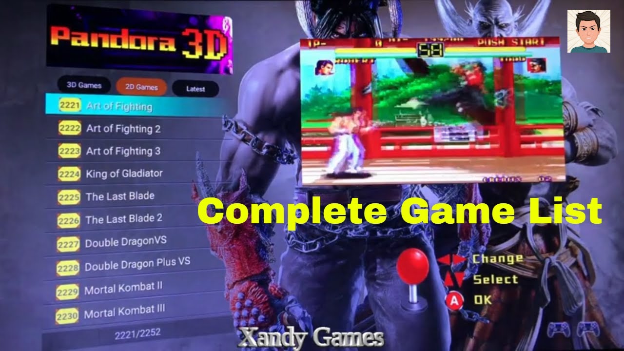 Pandora's 10 3D - v3.1.8 - New Version - 2,263 Games in 1, Complete ...