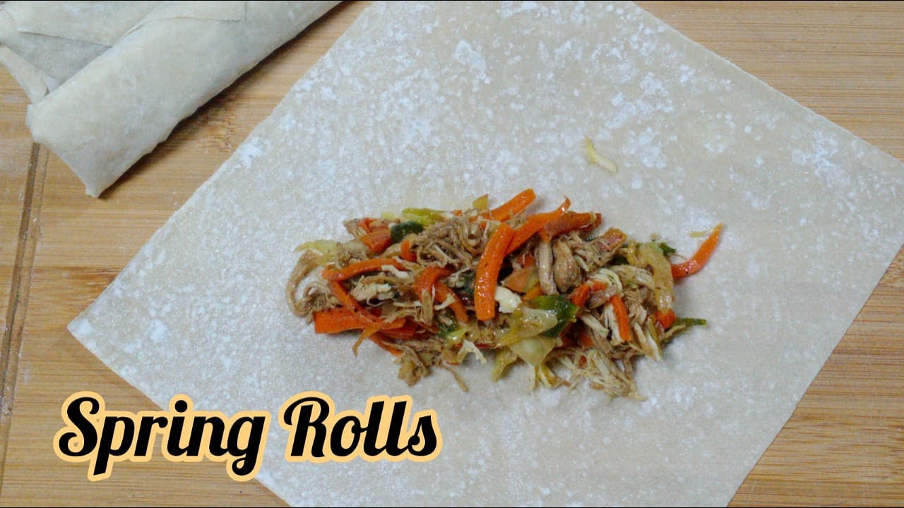 Spring Rolls | 2 ways of folding rolls |How to fold rolls - YouTube