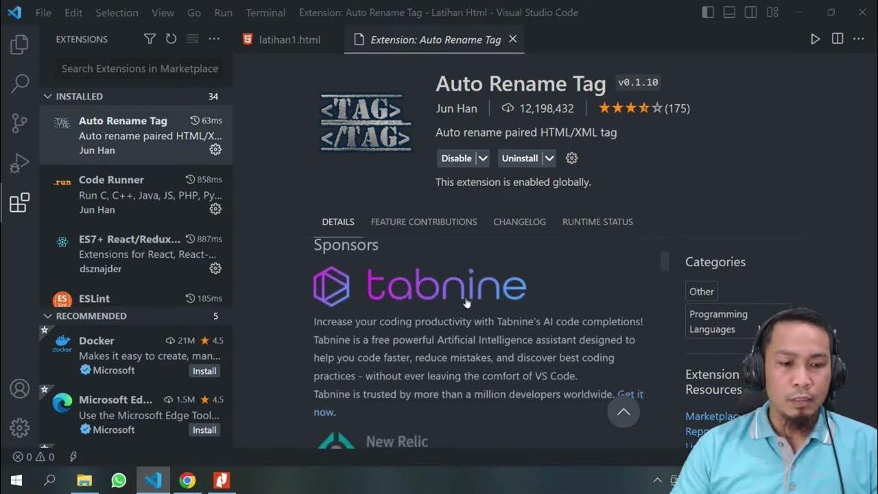 Belajar Web Programming Dasar - HTML - YouTube