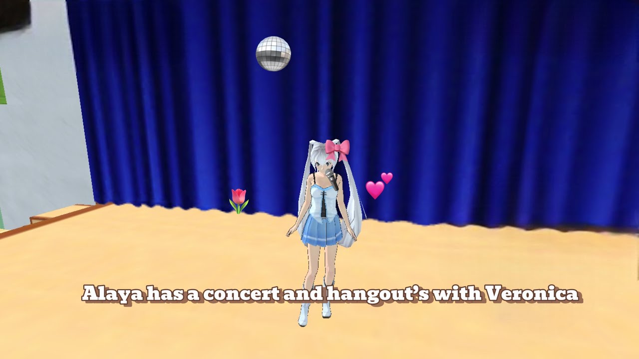 Alaya has a concert and hangout's with veronica | high school simlator ...